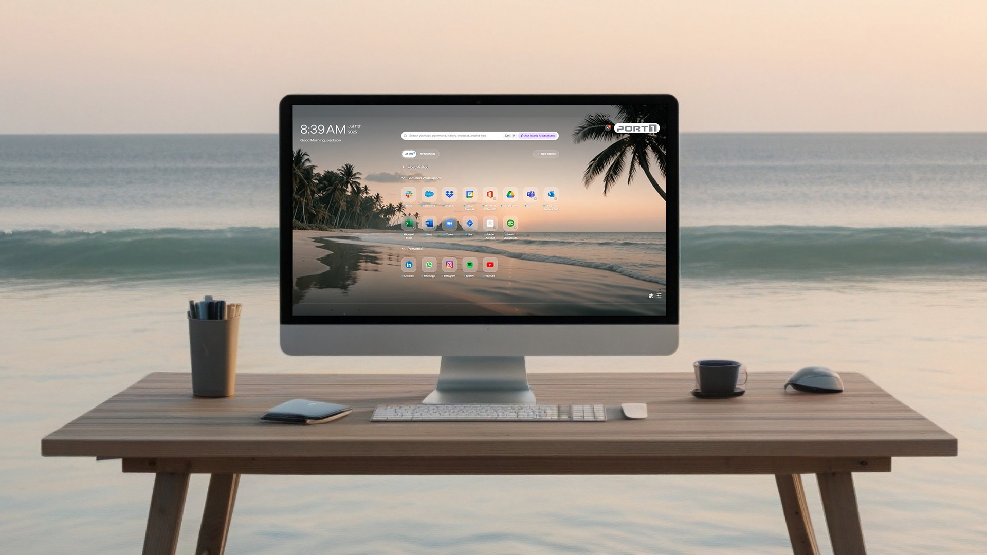 PORT1 I Island Browser